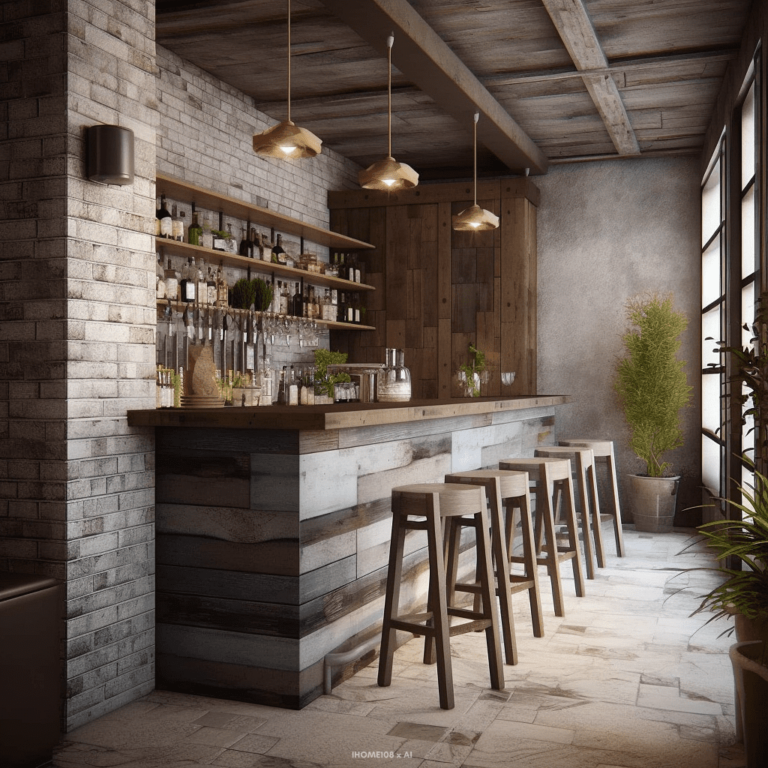 16 ไอเดียเคาน์เตอร์บาร์เครื่องดื่มในบ้าน